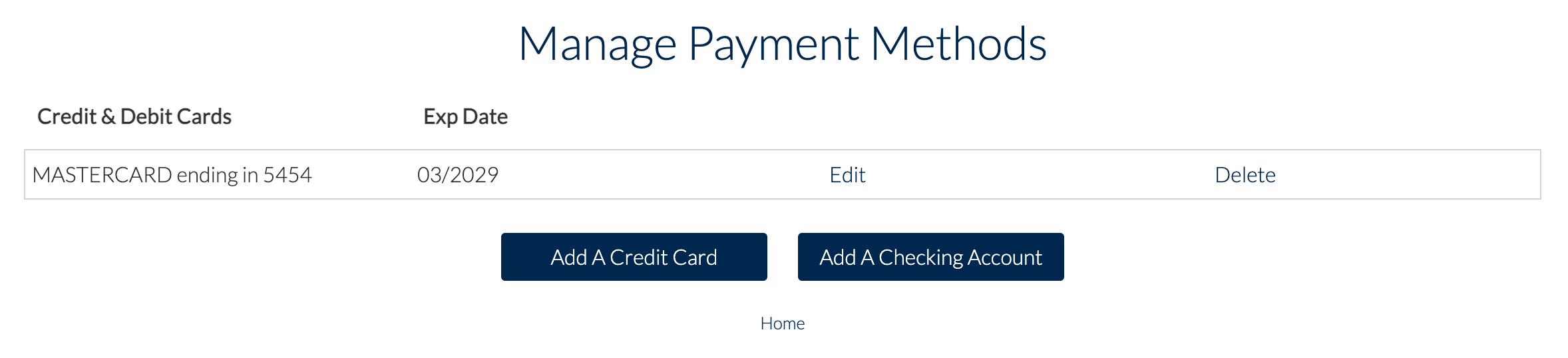 How to manage payment methods – Flywire Healthcare