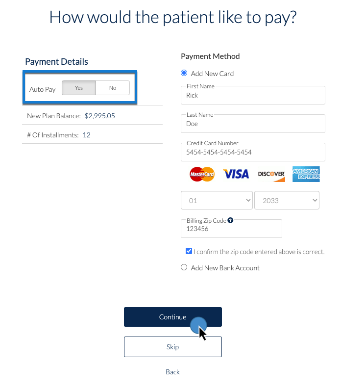 How to enroll a patient in a payment plan – Flywire Healthcare
