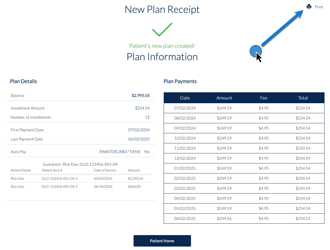 How to enroll a patient in a payment plan – Flywire Healthcare