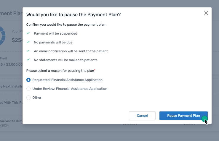 How to pause a payment plan – Flywire Healthcare